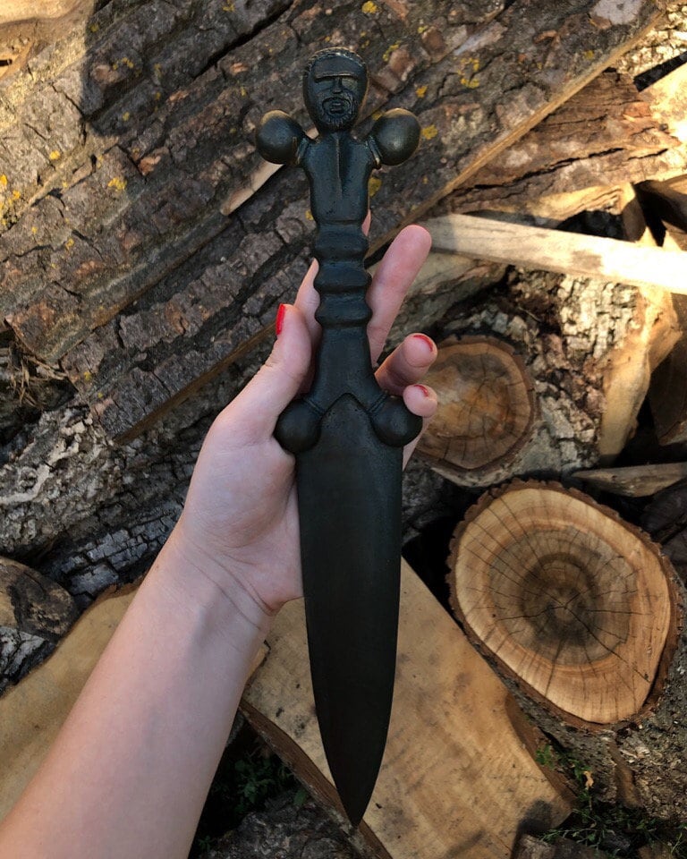 Celtic Dagger Bronze Dagger Celtic Weapon Ancient Celtic - Etsy