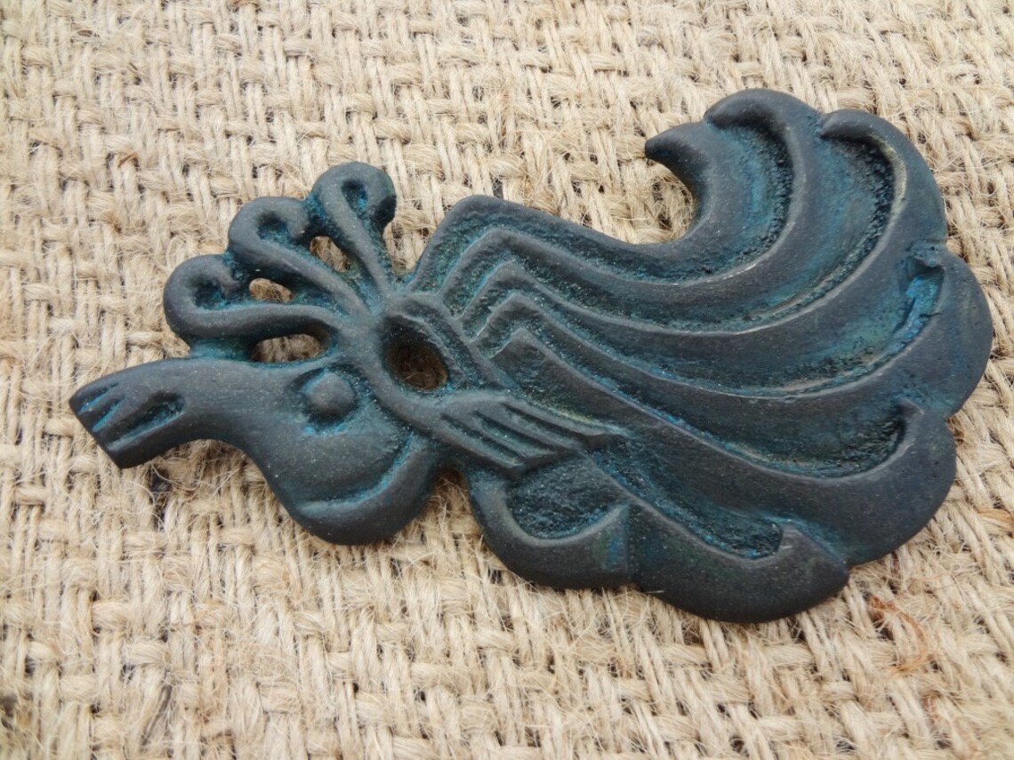 Scythian Bronze Badge - Viking Bronze Badge - Ancient Badge Replica ...
