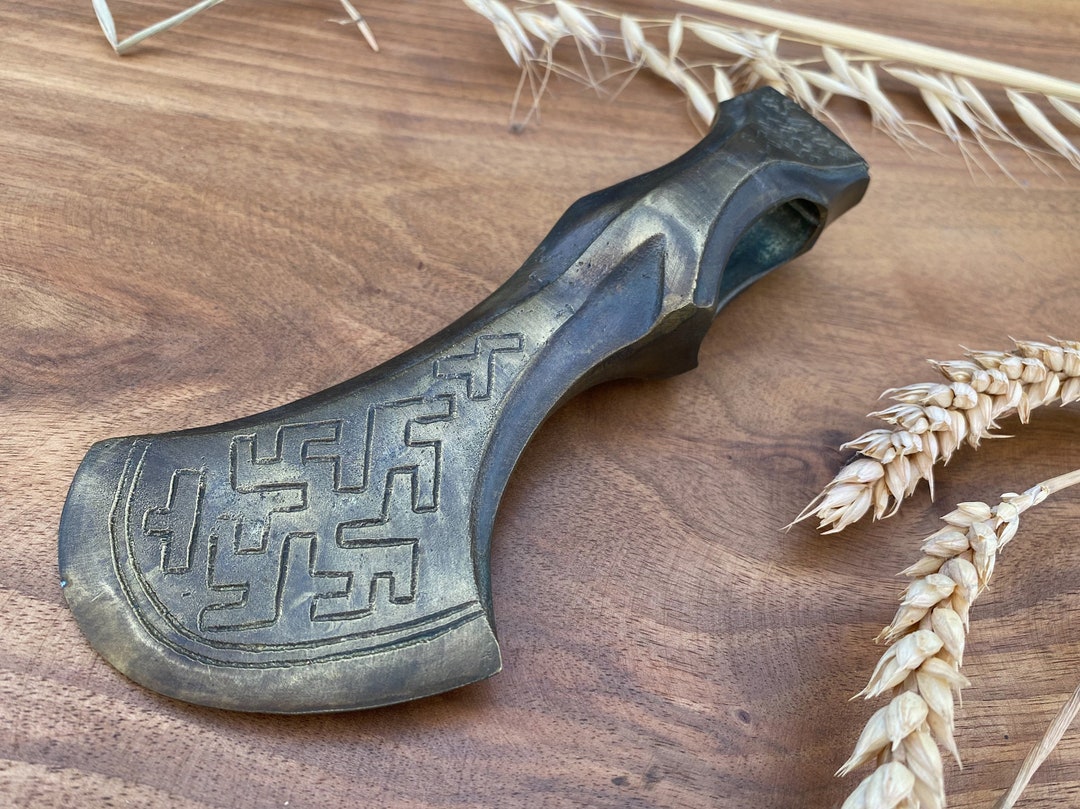 Bronze Koban Axe Replica - Bronze Viking Weapon Reproduction - Koban ...