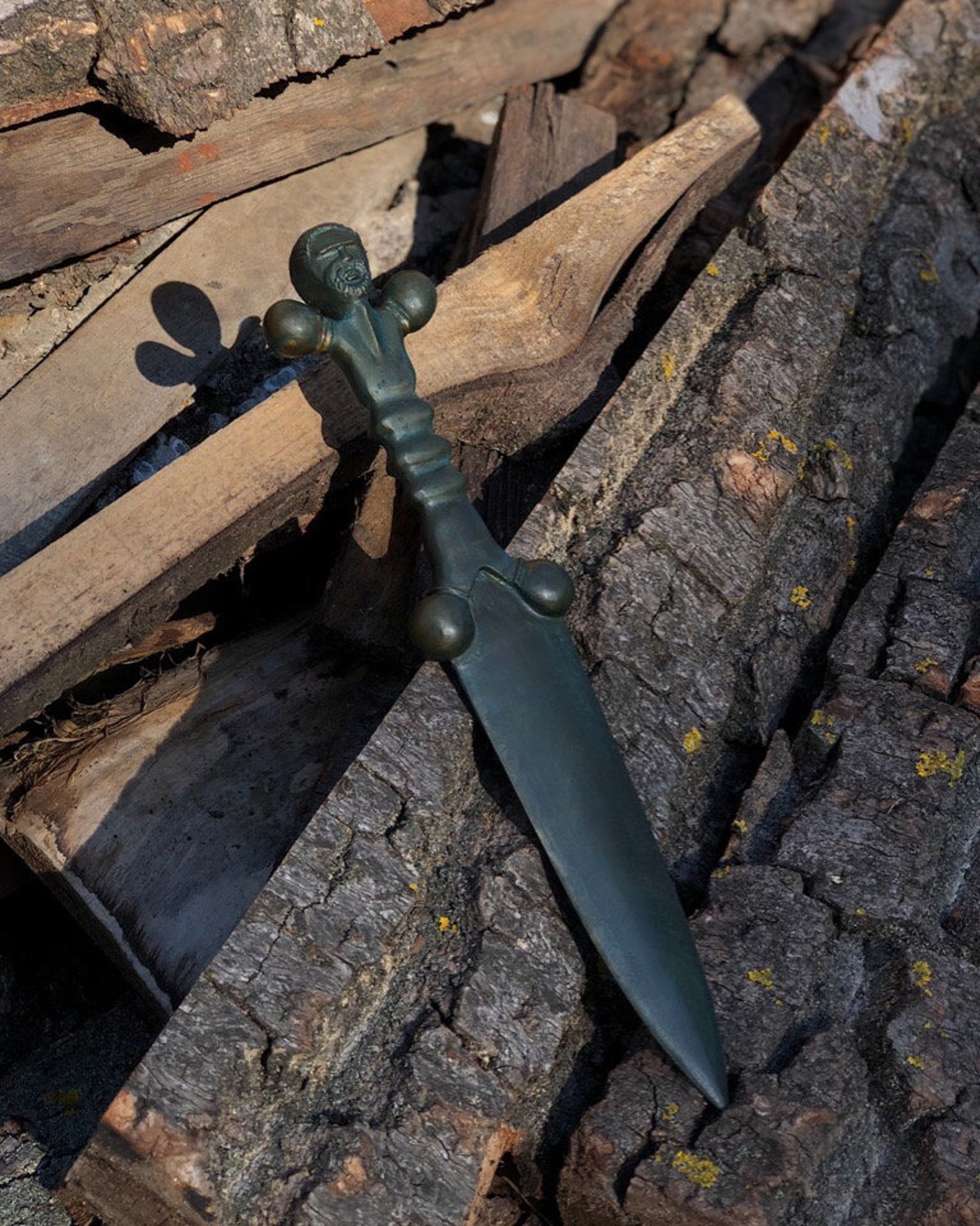 Celtic Dagger Bronze Dagger Celtic Weapon Ancient Celtic | Etsy
