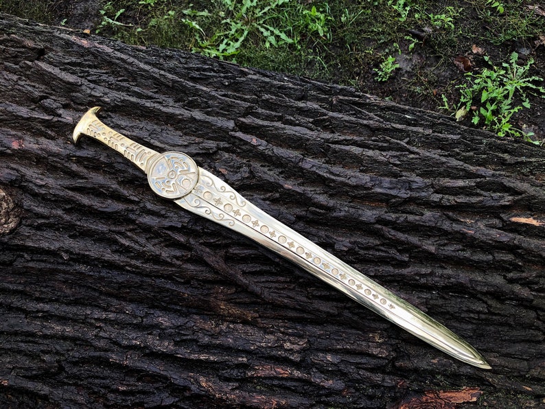 Épée Hector Épée en bronze grecque antique Guerrier troyen | Etsy France