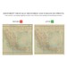 1900 Mexico Map Poster Vintage Mapa De Mexico Wall Art History Map of ...