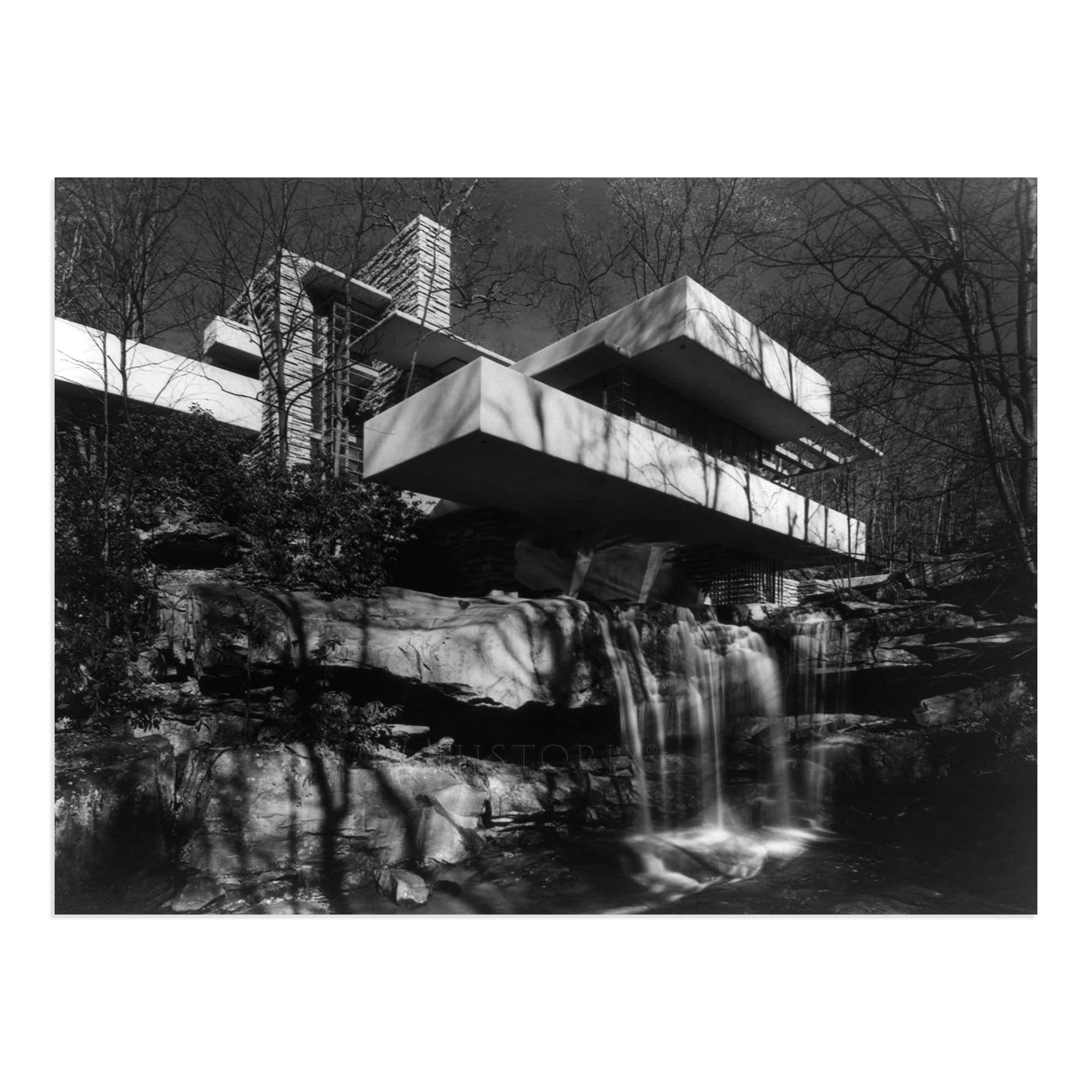 1939 Falling Water Poster Photo Print - Vintage Wall Art Photo Print of ...