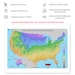 2023 USDA Plant Hardiness Zone Map Poster - USDA Hardiness Zone Map ...