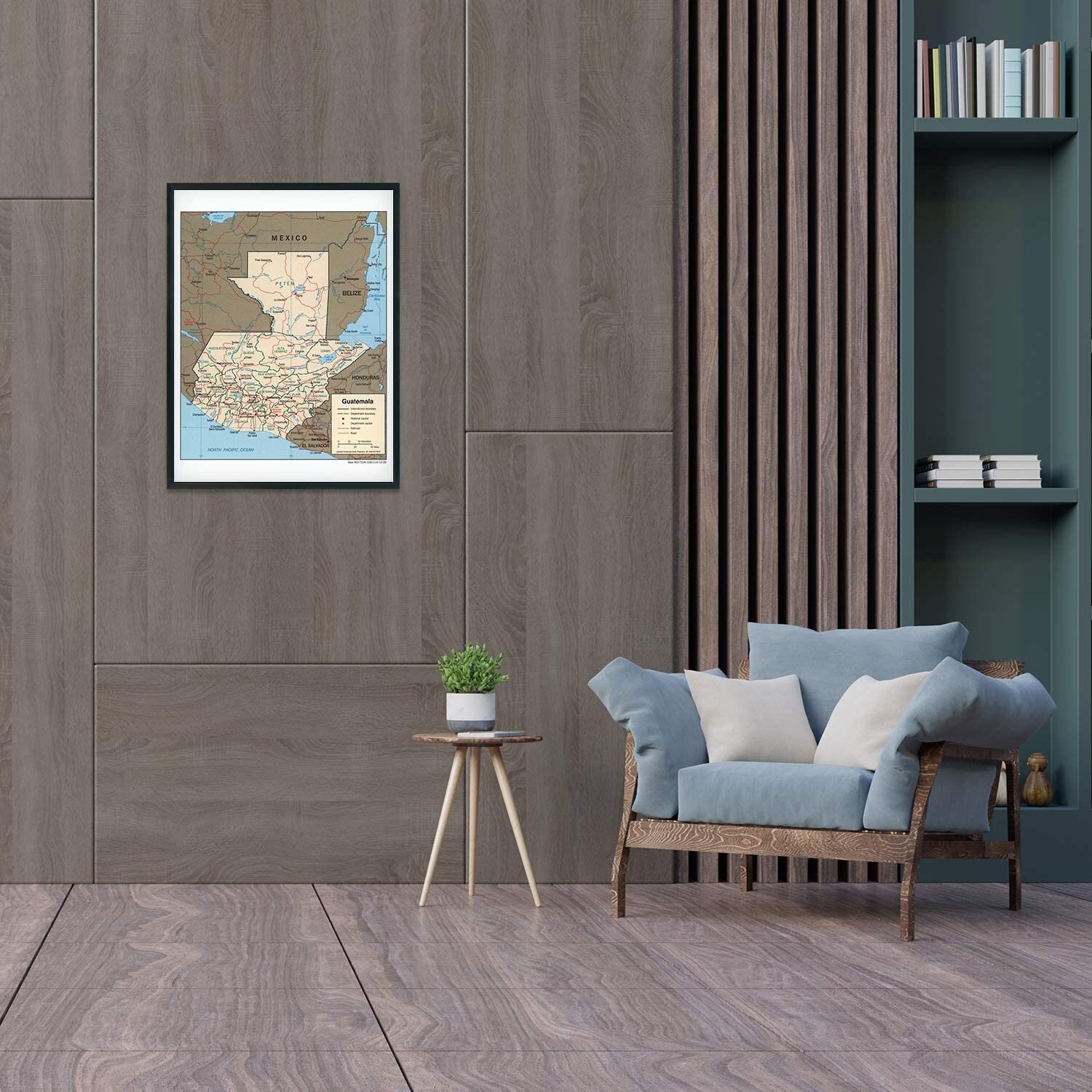 2000 Guatemala Map Poster Mapa De Guatemala Guatemala Poster Print Map ...