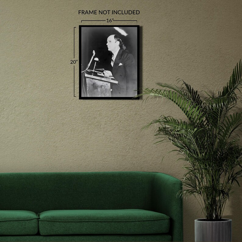 1950 William Branham Photo Print - Old Photo of William Branham ...