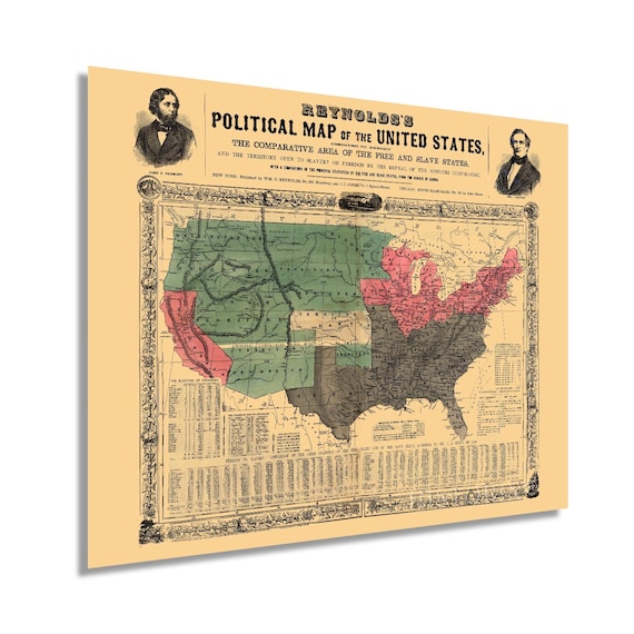Mapa De Los Estados De La Guerra Civil Mapa De La Guerra Civil
