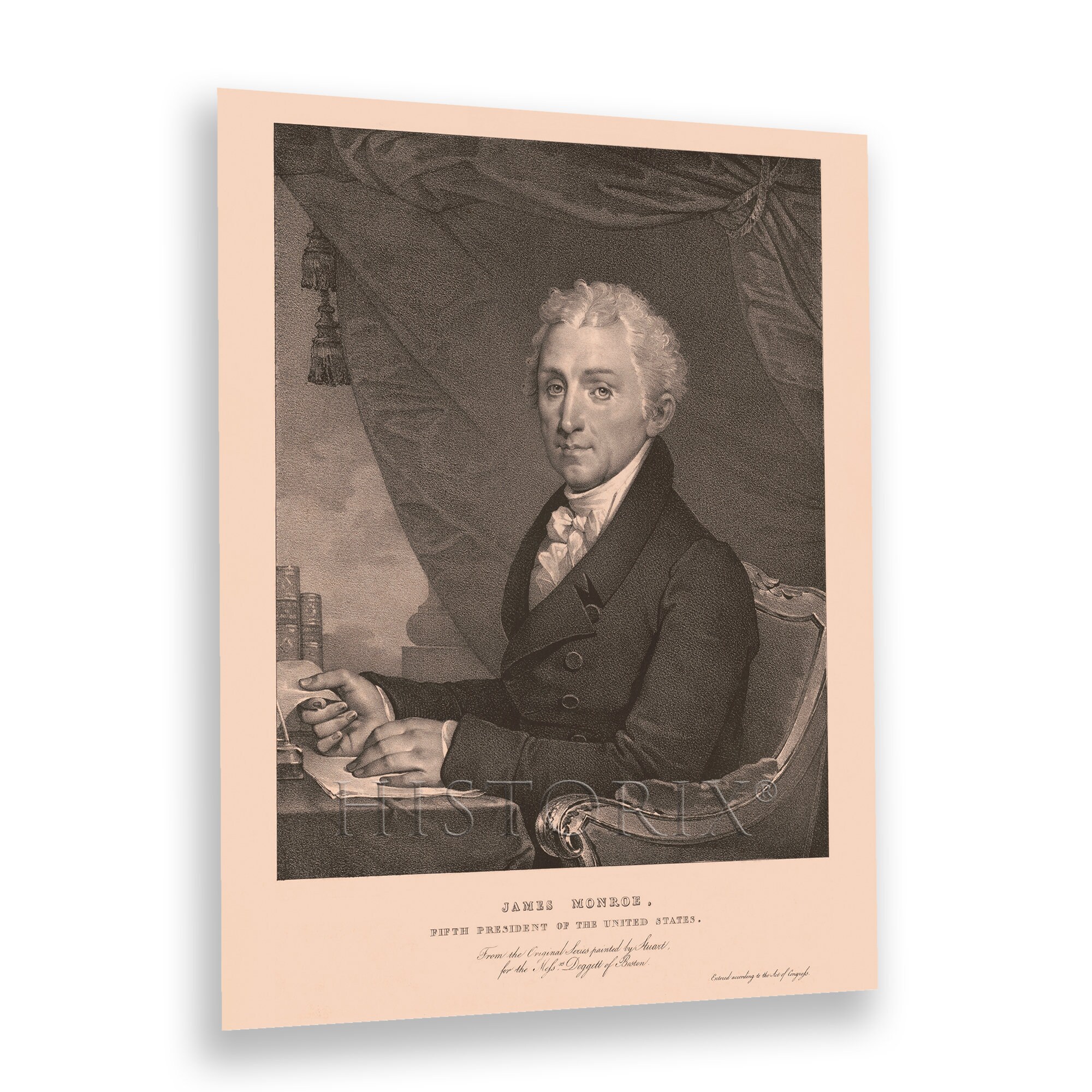 1911 George Washington at Valley Forge Print Photo - Restored President ...