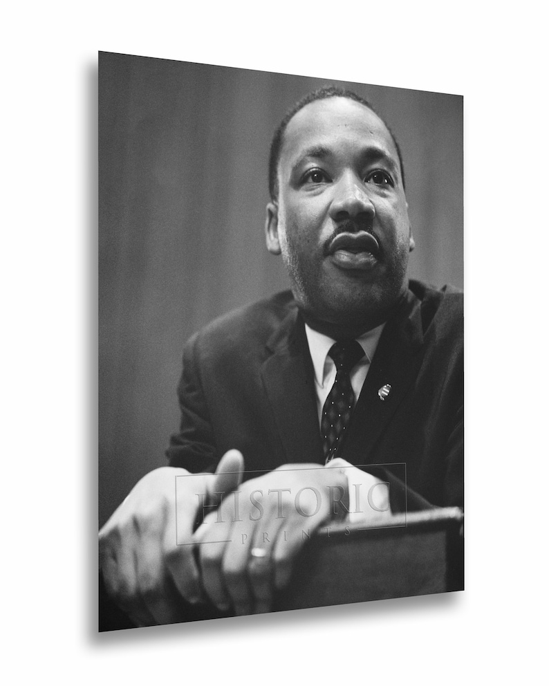 1964 Martin Luther King Jr Photo Print Doctor Martin Luther King Poster ...