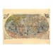 1565 World Map Poster Old Map of the World History Map of the Universal ...