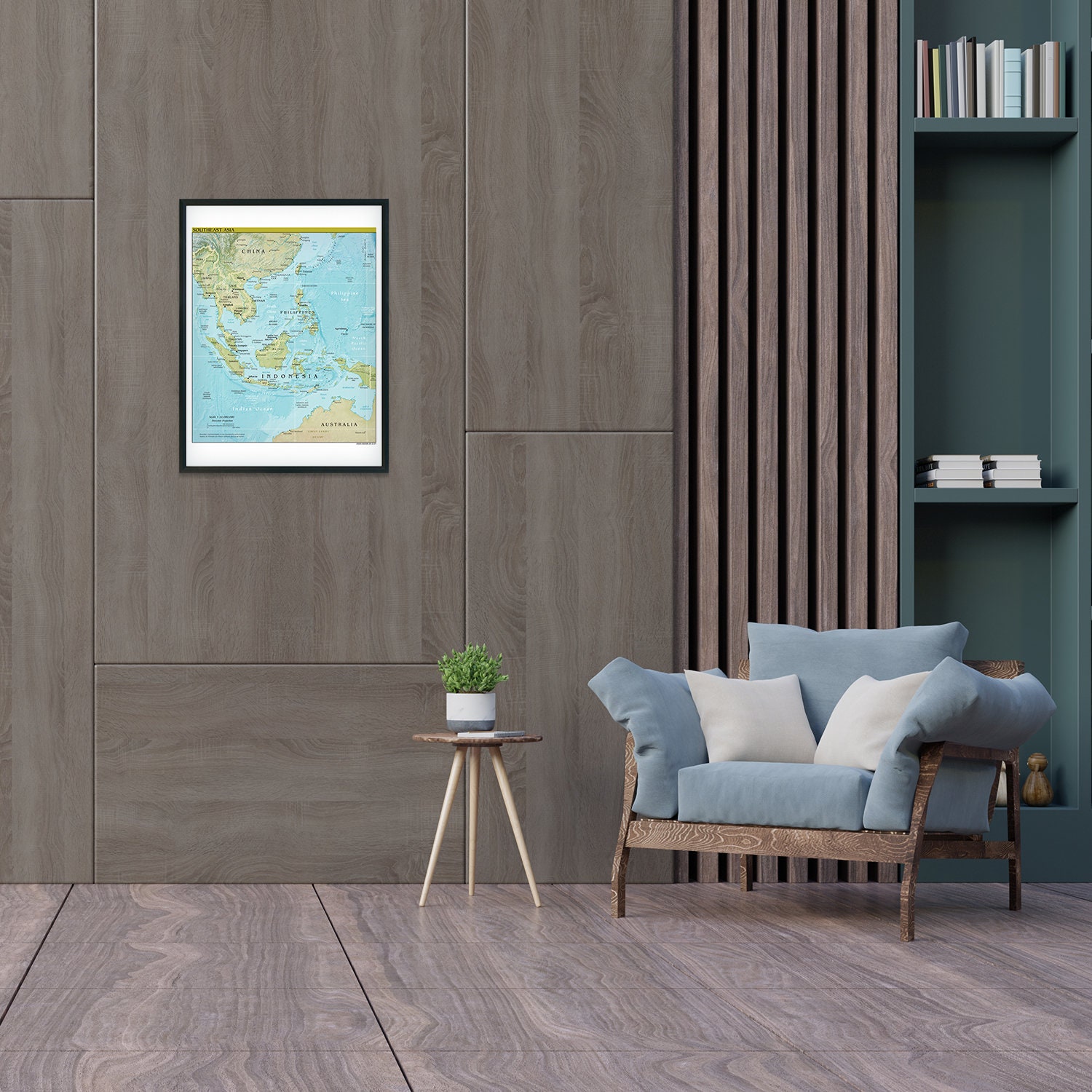 2021 Southeast Asia Map South East Asia Wall Map SE Asia - Etsy