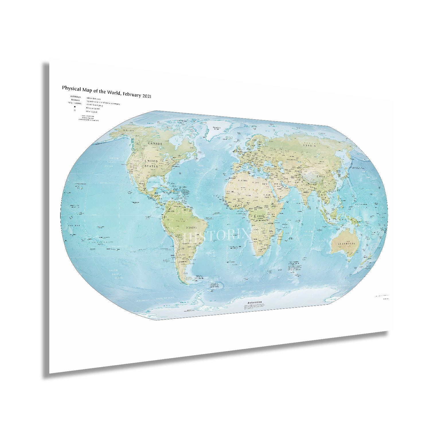 2021 World Map Poster Map of the World Poster World Map - Etsy