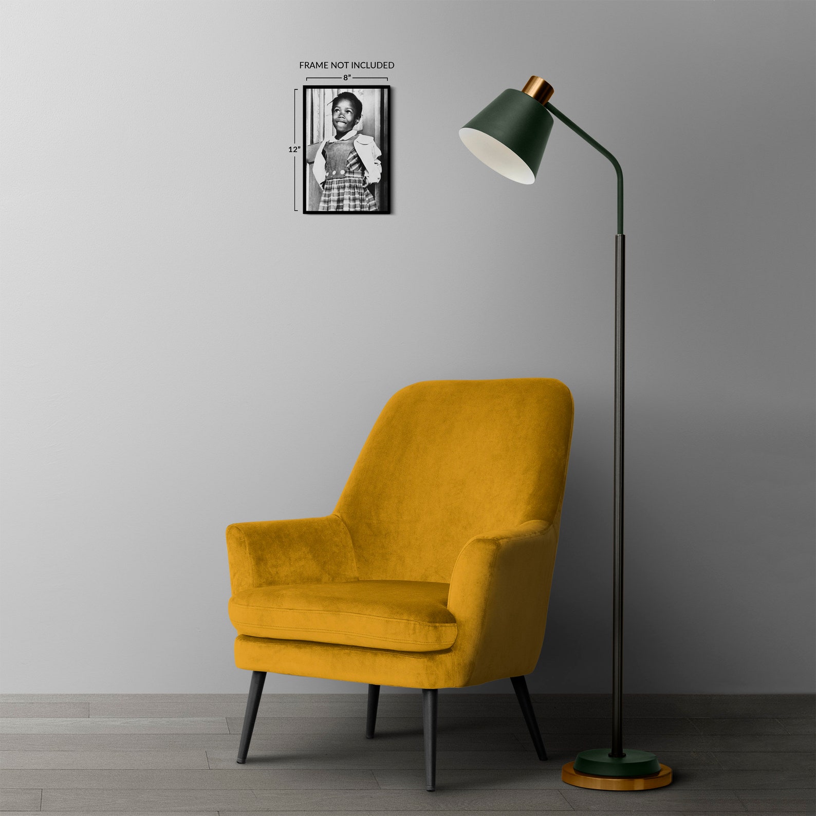 1960 Ruby Bridges Poster Photo - Vintage Photo of Six-year-old Black ...