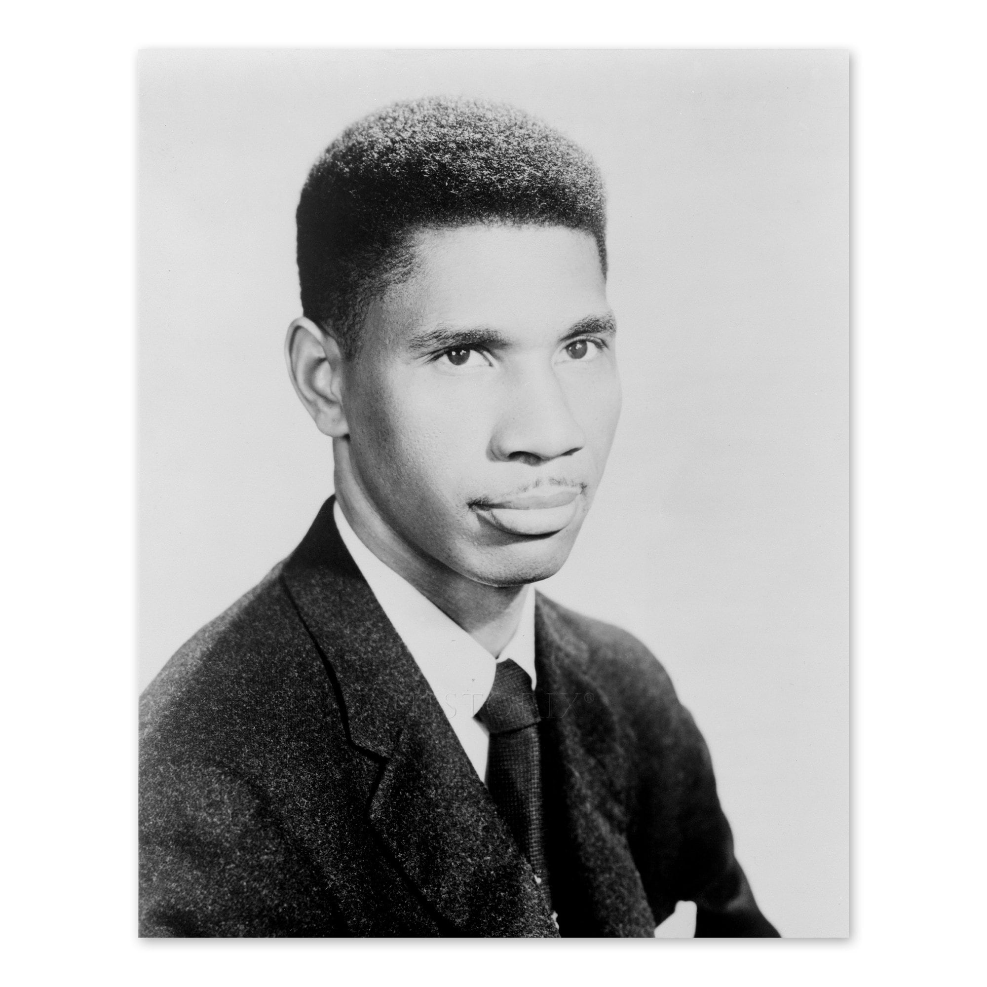 1963 Medgar Evers Poster Photo Print - Vintage Portrait of Black ...