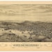 1878 Seattle Washington Poster Vintage Map of Seattle Wall Art ...