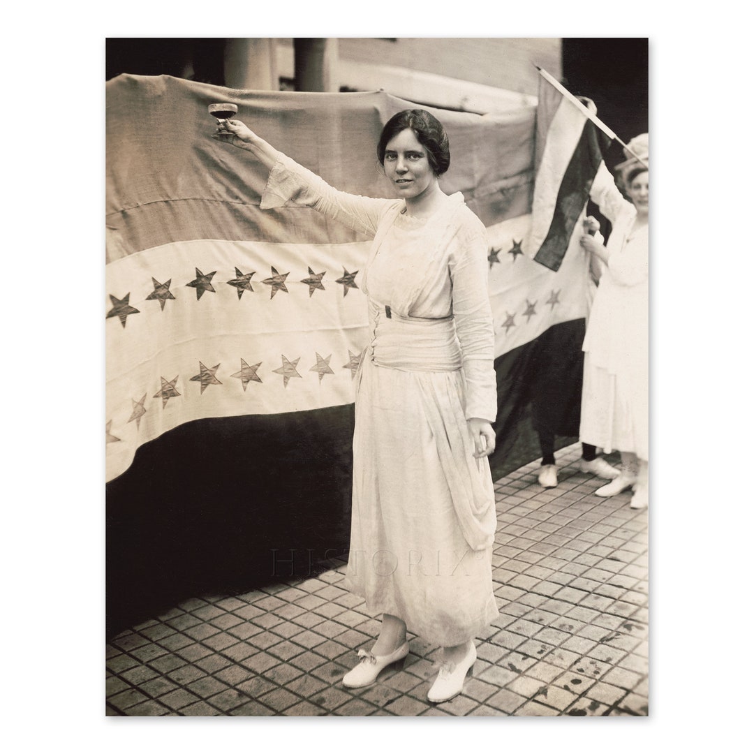 1920 Alice Paul Portrait Photo Old Alice Paul Poster Print Historic ...