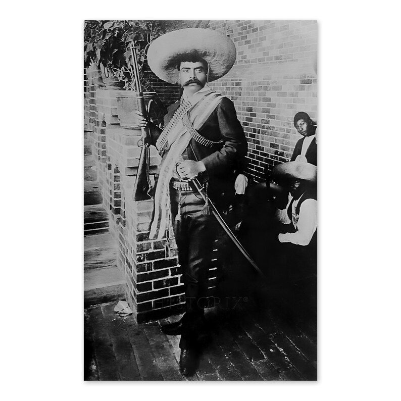 HISTORIX Vintage 1911 Emilio Zapata Photo Print vintage Photo of ...