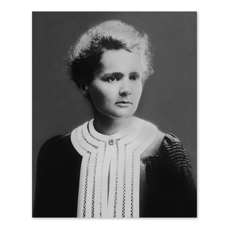 1900 Marie Curie Photo Print - Vintage Photo of Nobel Prize Winner ...