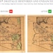 1876 Arizona Territory Map - Vintage Arizona Map - Old Arizona ...