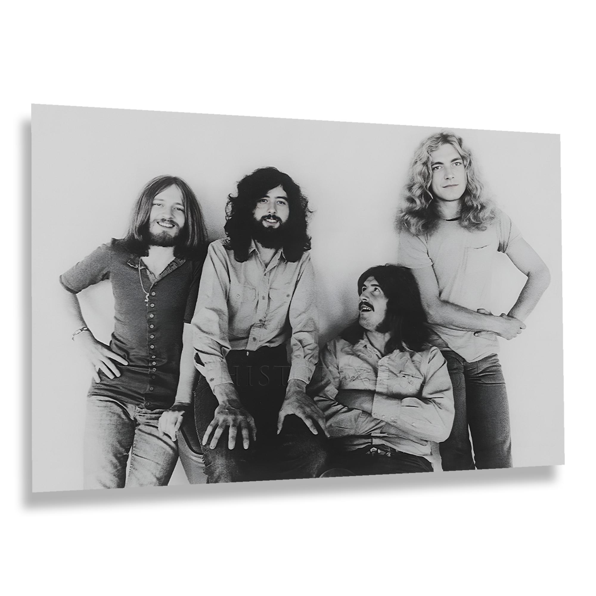1971 Led Zeppelin Photo Print - Vintage Led Zeppelin Poster Print - Old ...