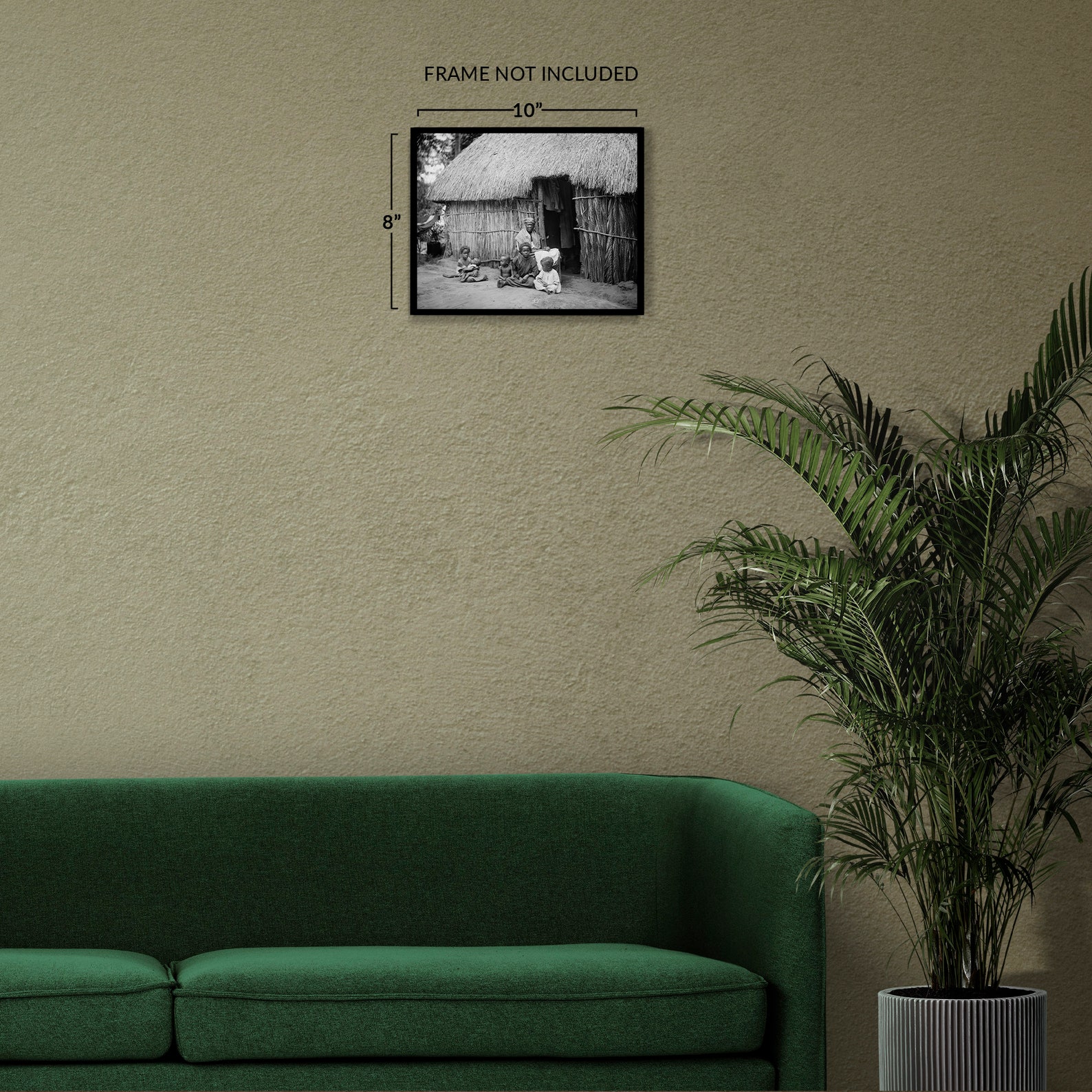 1903 A Native Hut in Puerto Rico Poster Photo - Vintage Photo of A ...