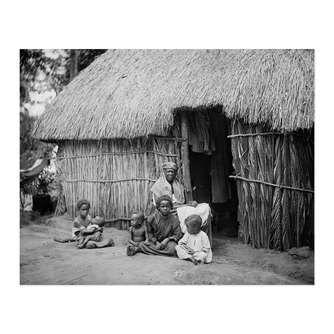 1903 A Native Hut in Puerto Rico Poster Photo - Vintage Photo of A ...