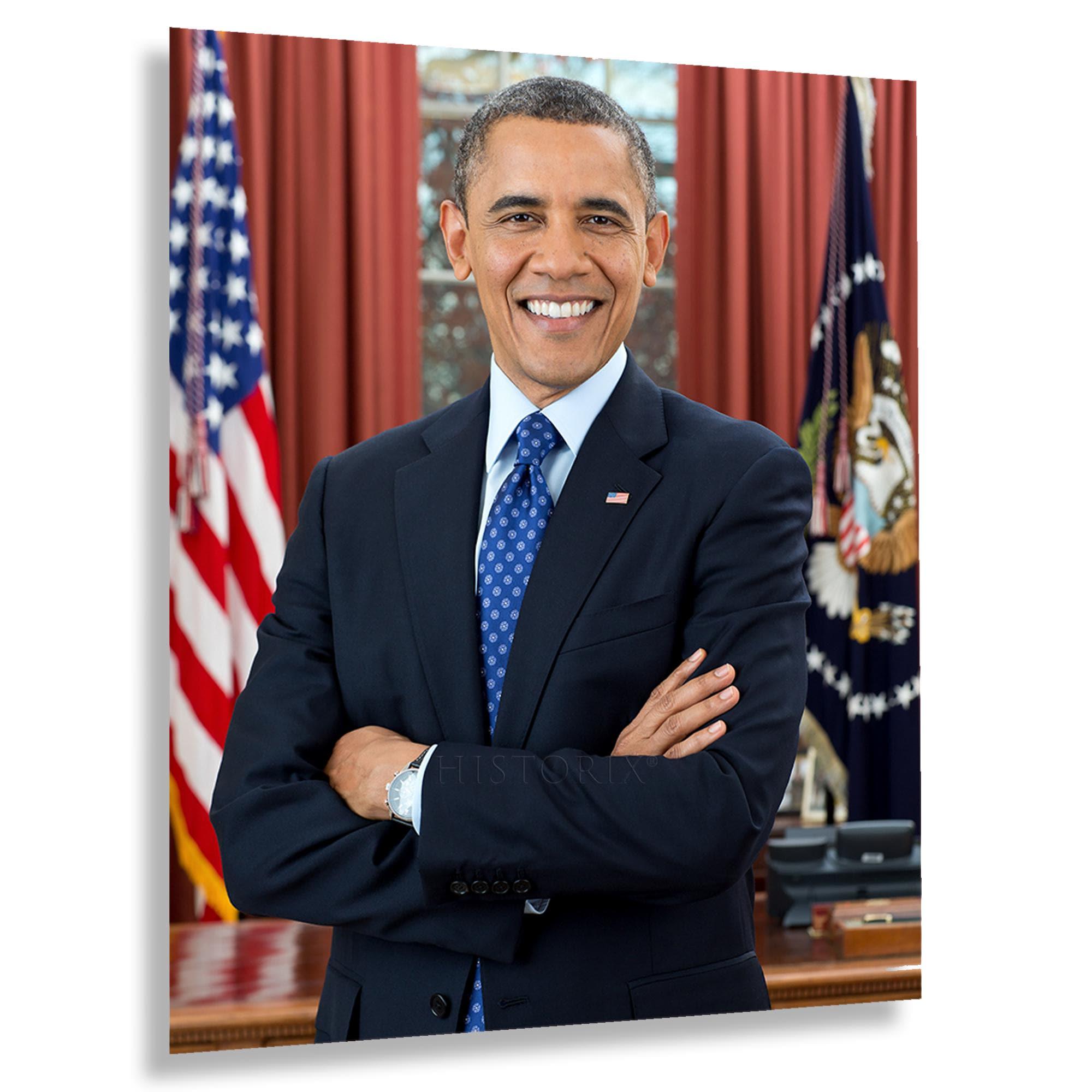 Barack Obama 44th President of the United States Official Portrait ...