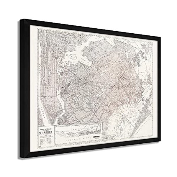1905 Spokane Washington Map Vintage Spokane Wall Art Old Spokane ...