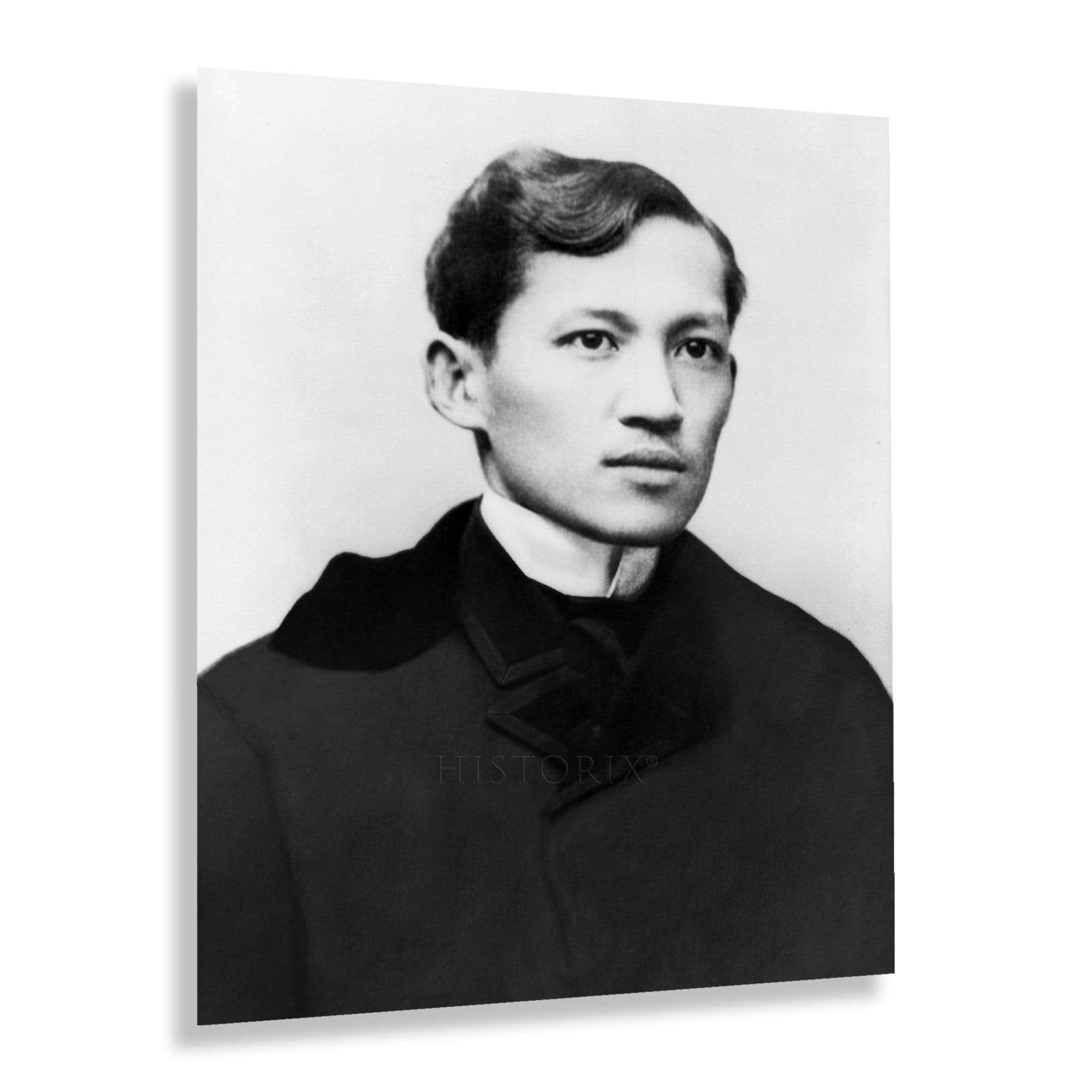 1861 Jose Rizal Bust Portrait Photo Print - Vintage Photo of Philippine ...