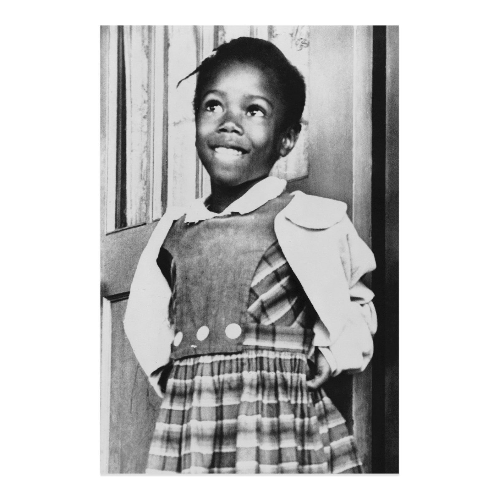 1960 Ruby Bridges Poster Photo - Vintage Photo of Six-year-old Black ...
