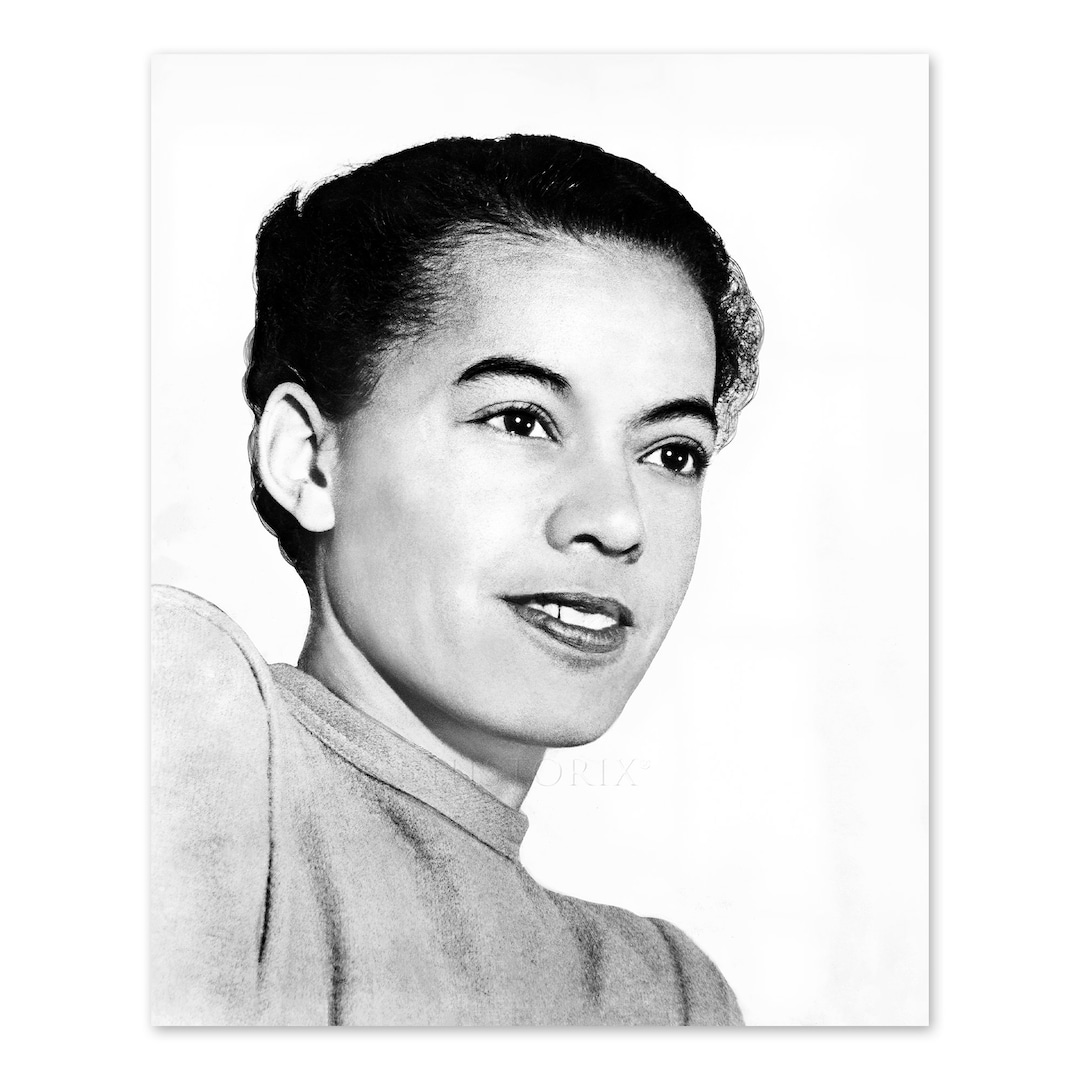 1946 Pauli Murray Photo Print - Old Photo of Civil Rights Activist Anna ...