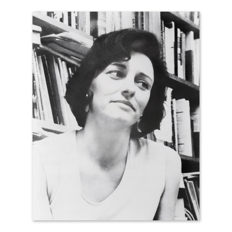 1967 Anne Sexton Photo Print - Old Photo of Poet Anne Sexton Wall Art ...