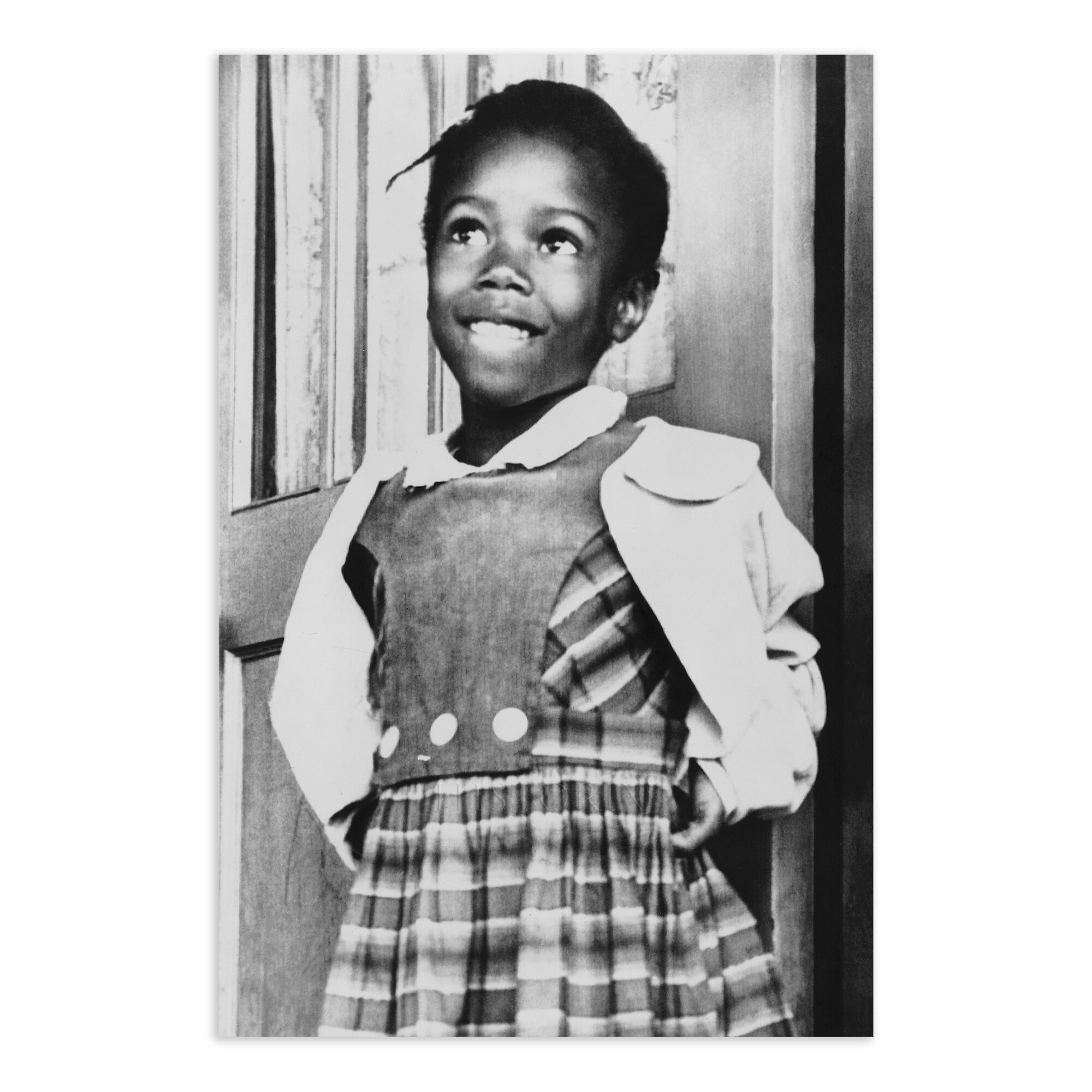 1960 Ruby Bridges Poster Photo Vintage Photo of Six-year-old Black ...