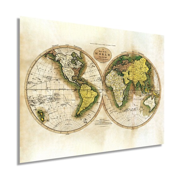 Beautiful World Map Poster