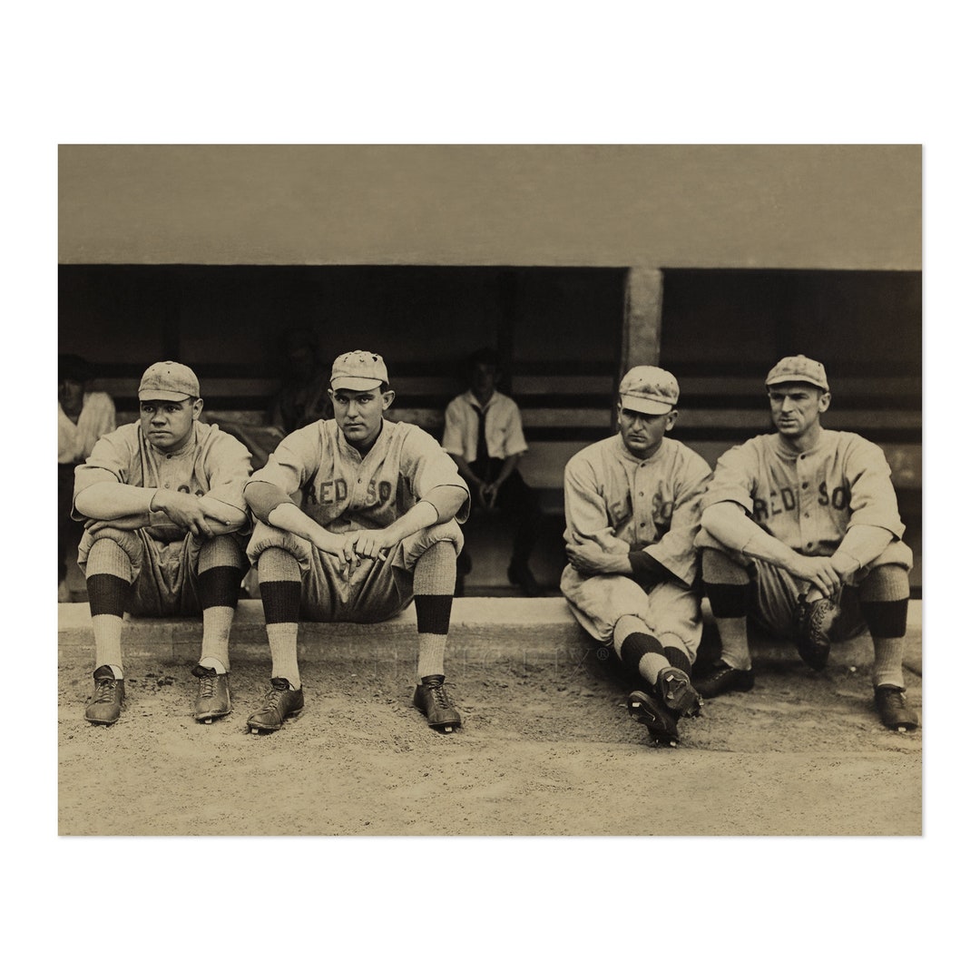 1915 Babe Ruth Poster Photo - Vintage Photo Print of Boston Red Sox ...