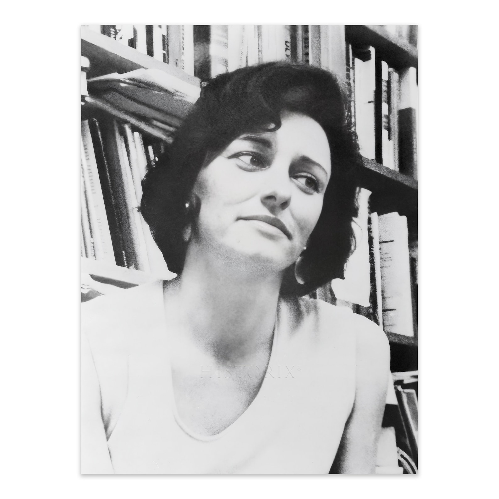 Historix Vintage 1967 Anne Sexton Photo Print Old Photo Of Poet Anne Sexton Wall Art Old