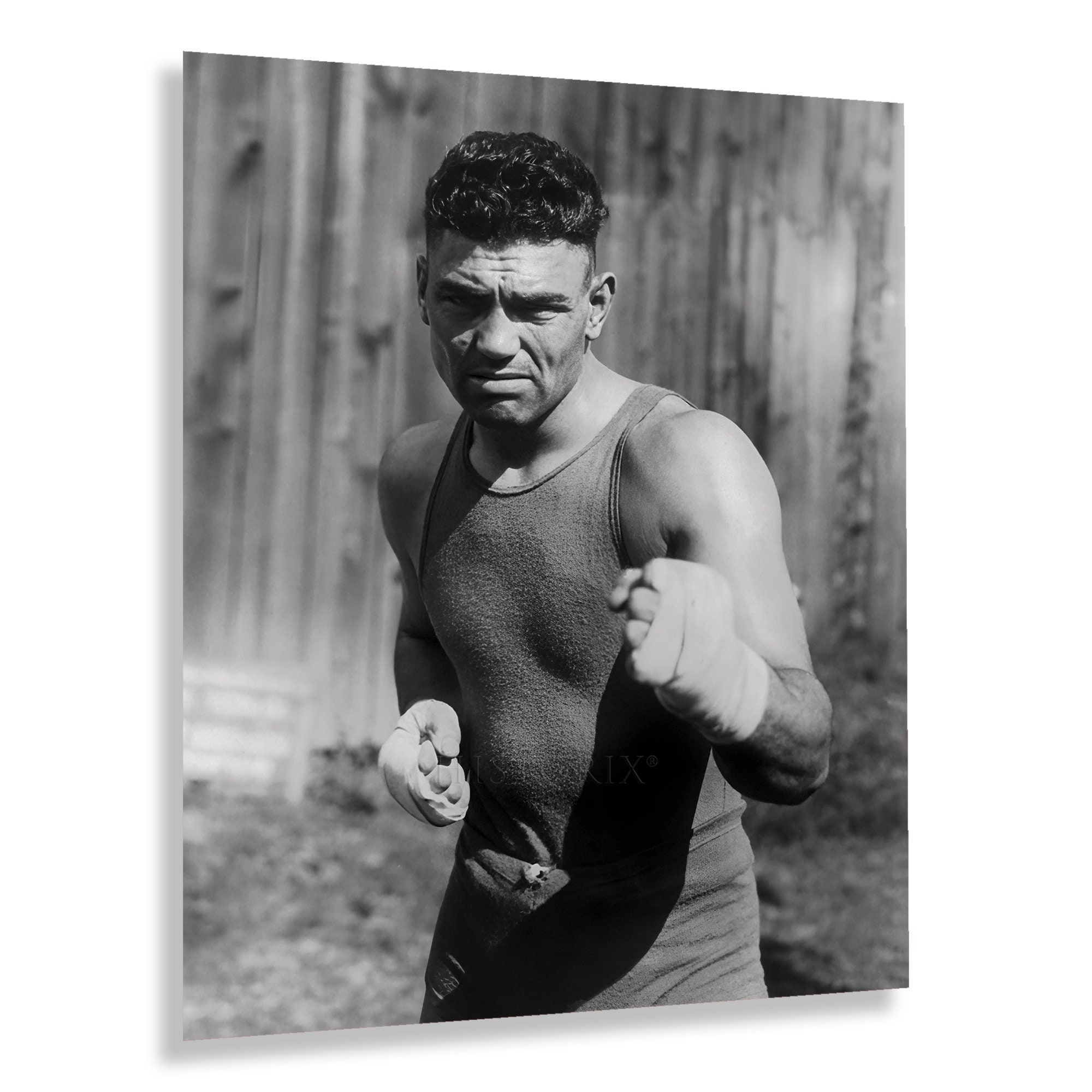 1926 Jack Dempsey Photo Print - Vintage Portrait Photo of Boxing ...