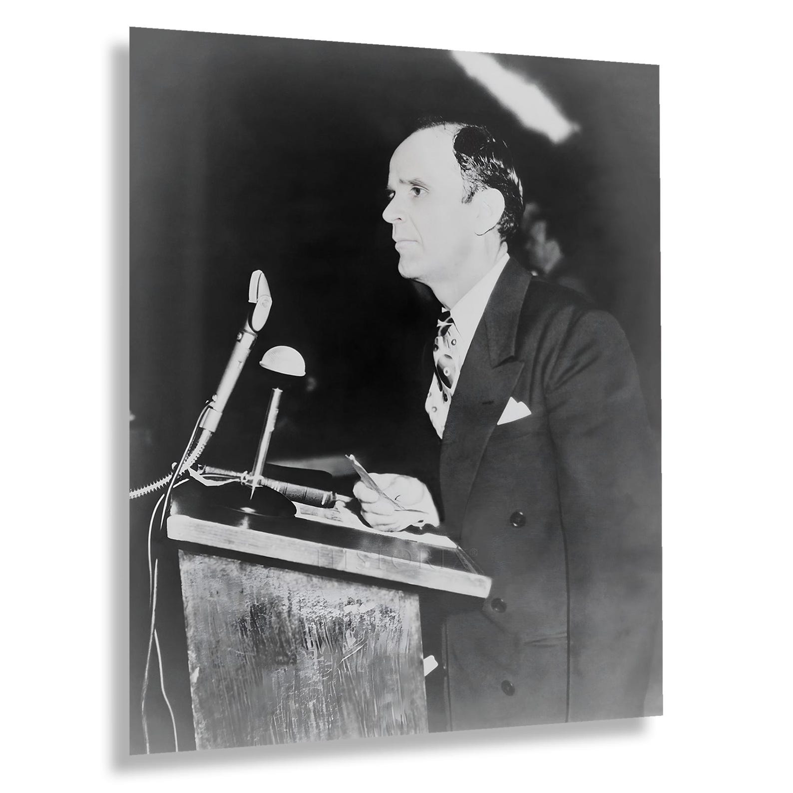 1950 William Branham Photo Print - Old Photo of William Branham ...