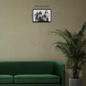 1971 Led Zeppelin Photo Print - Vintage Led Zeppelin Poster Print - Old ...