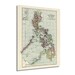 1906 Philippines Map Vintage Map of the Philippines History Map of ...