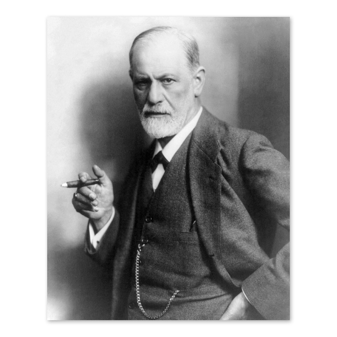 1921 Sigmund Freud Photo Print Vintage Portrait Photo of Sigmund Freud ...