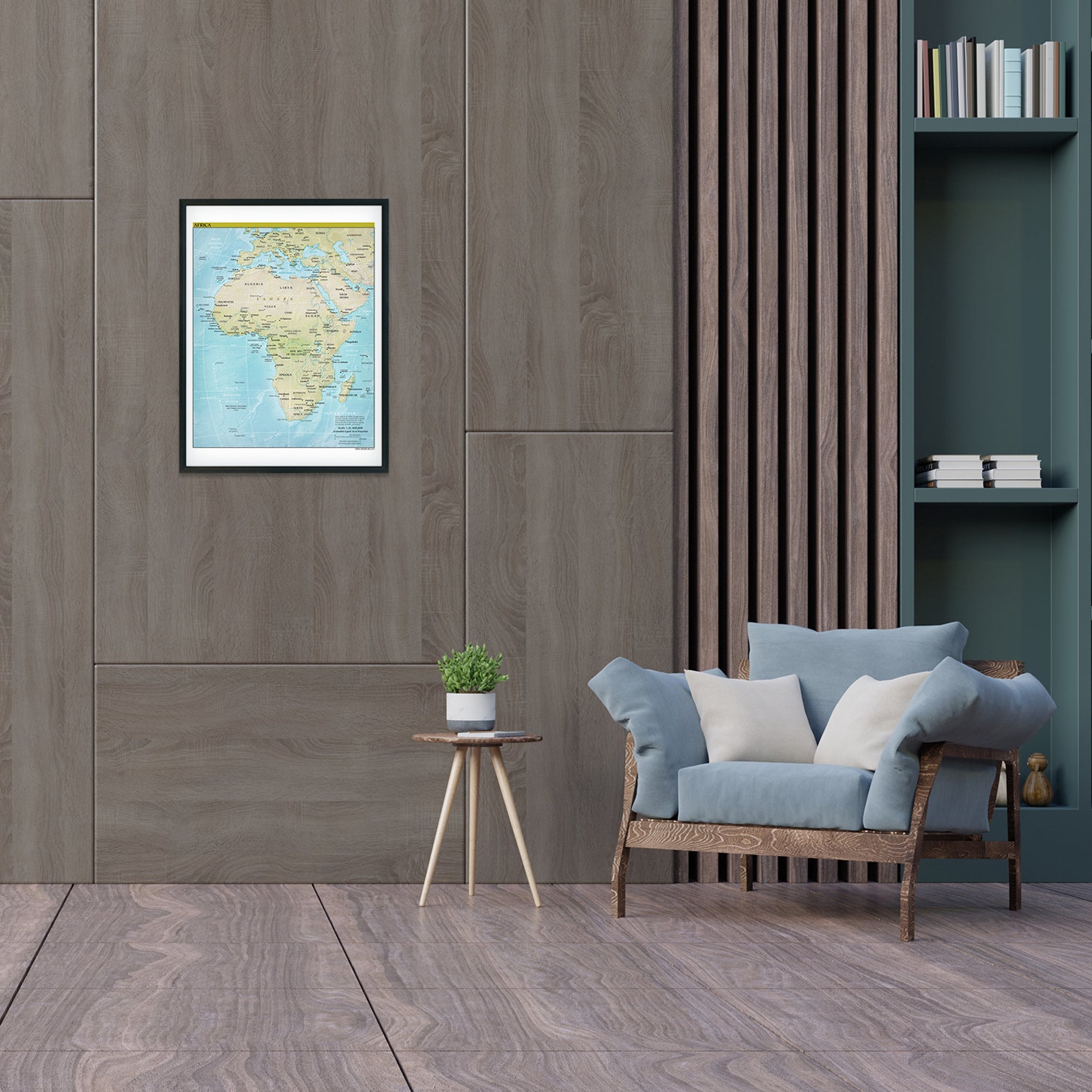 2021 Africa Map - Map of Africa Poster Print - Africa Wall Map - Africa ...