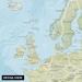 2021 Europe Map Wall Map of Europe Poster Europe Wall Art Poster Map of ...