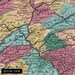 1829 Pennsylvania State Map - Vintage Map Pennsylvania Wall Art - Map ...