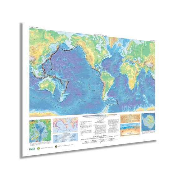 Active Volcanoes In The World Map