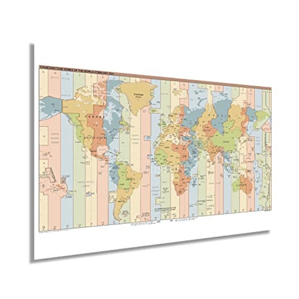 World Map Poster - Etsy