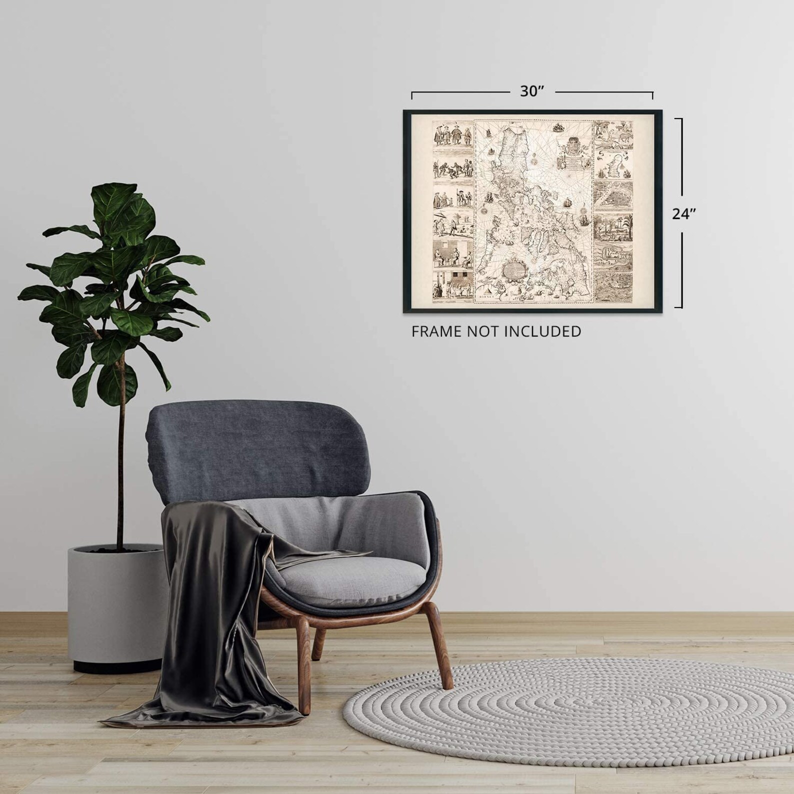 1734 Map of the Philippines Philippines Wall Art Filipino - Etsy