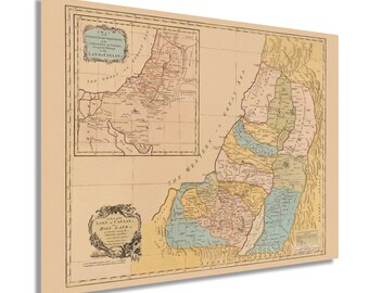 Promised Land Map - Etsy