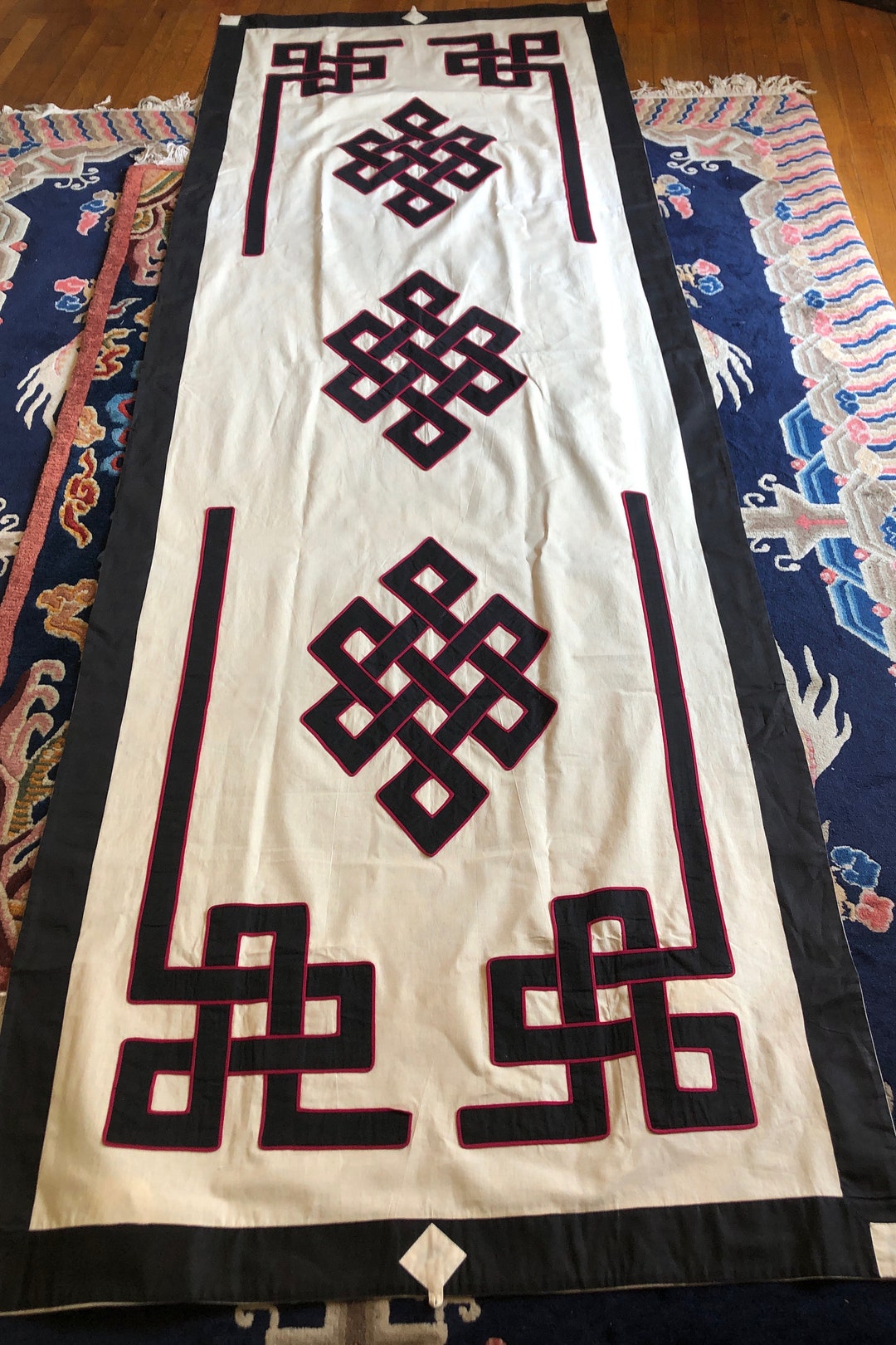 Tibetan Traditional Patta Design Door Curtain - Etsy