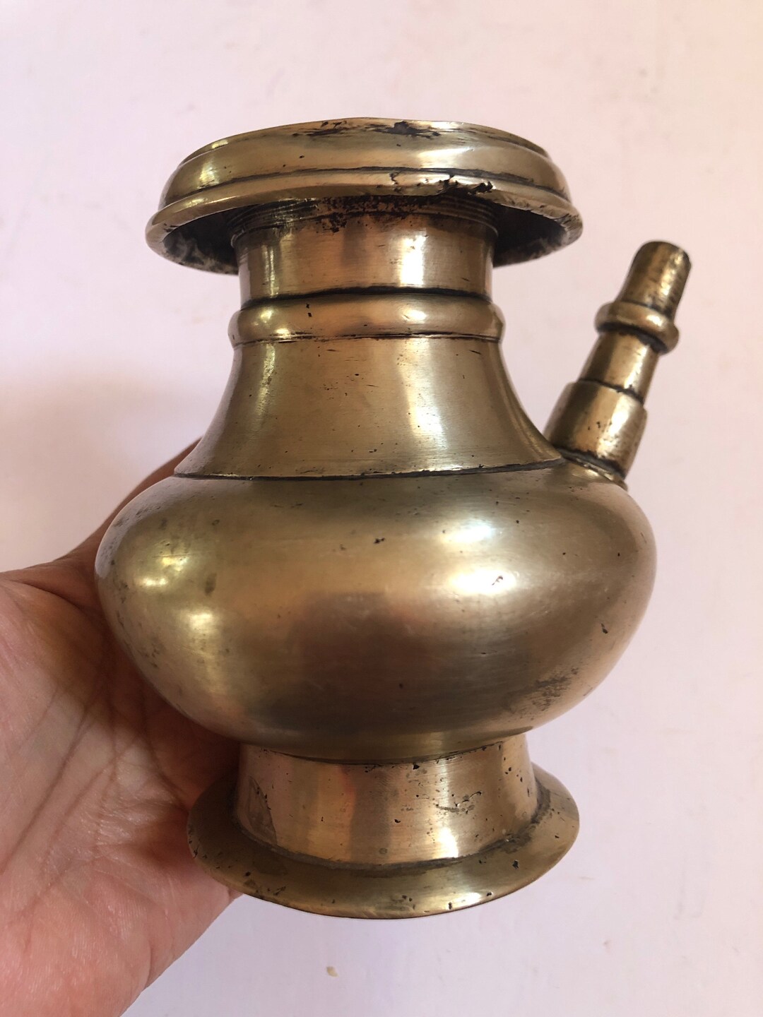 Old Water Offering Pot, Antique, Bronze Hand Crafted. - Etsy